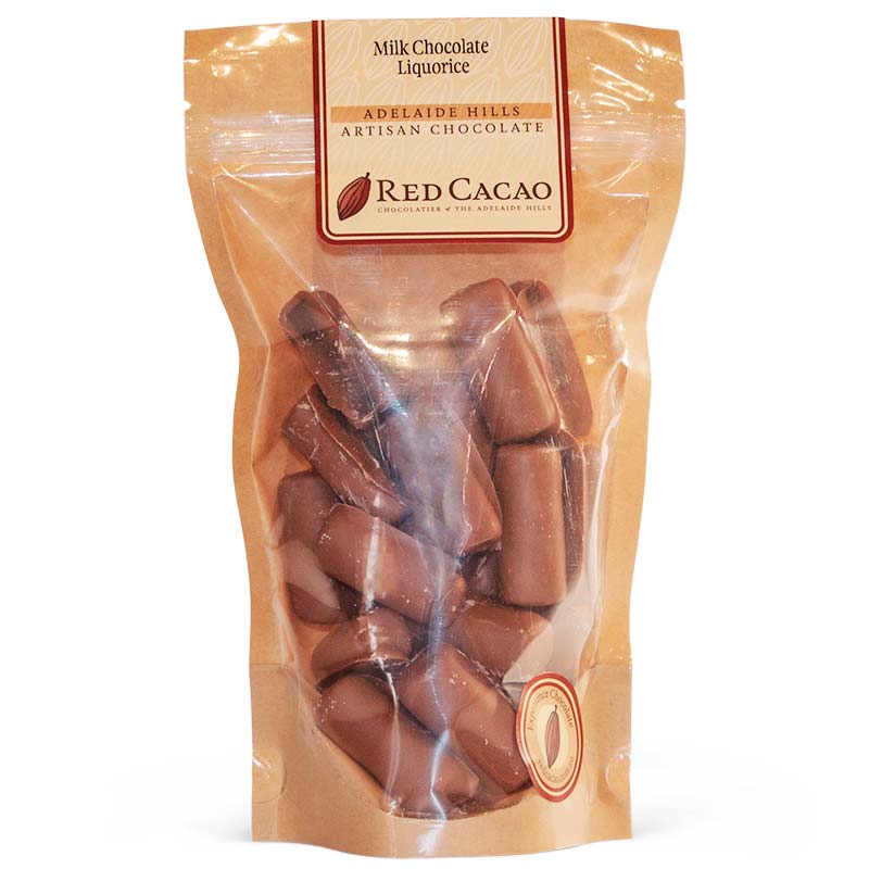 Chocolate Coated Liquorice - Red Cacao