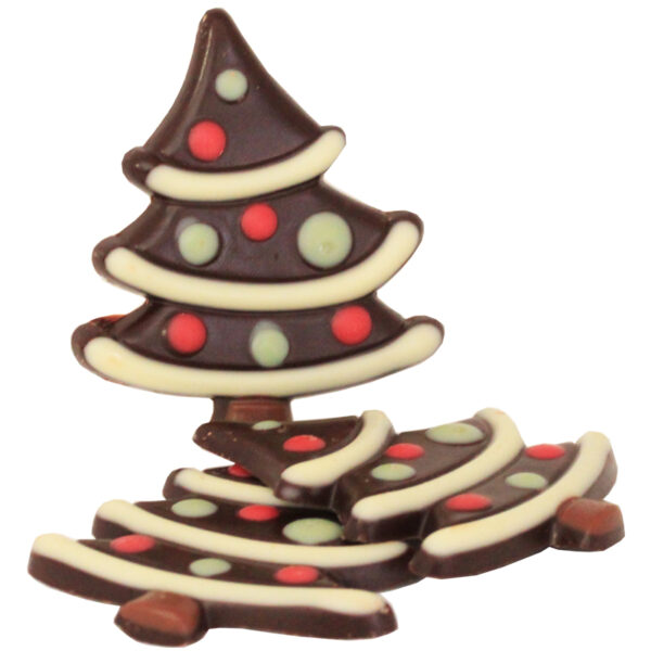 Dark chocolate Christmas Trees – Red Cacao